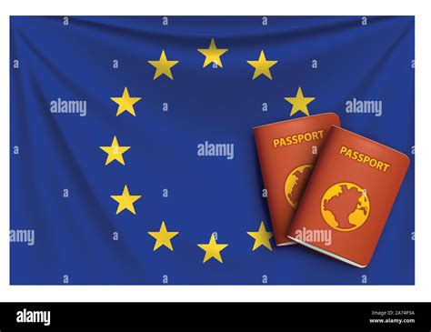 Passport Flag 02 Stock Vector Image And Art Alamy