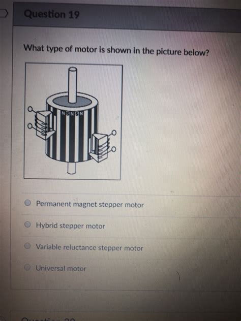 Solved What Type Of Stepper Motor Winding Is Shown In The Chegg Com