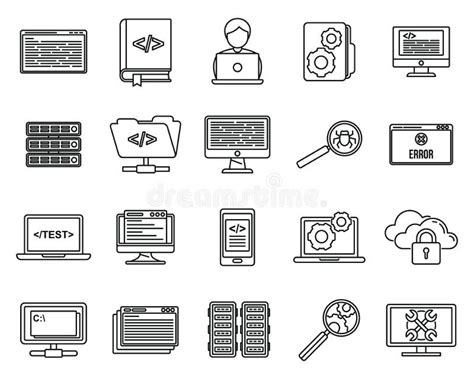 Testing Software Folder Icon Flat Isolated Vector Stock Vector Illustration Of Mobile Design