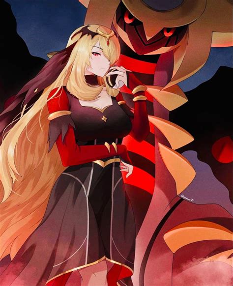 Pin By Graeme Thomas On Pokemon Pokemon Cynthia Pokemon Characters