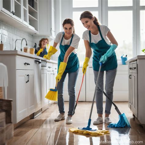 House Cleaning Woman Stable Diffusion Online