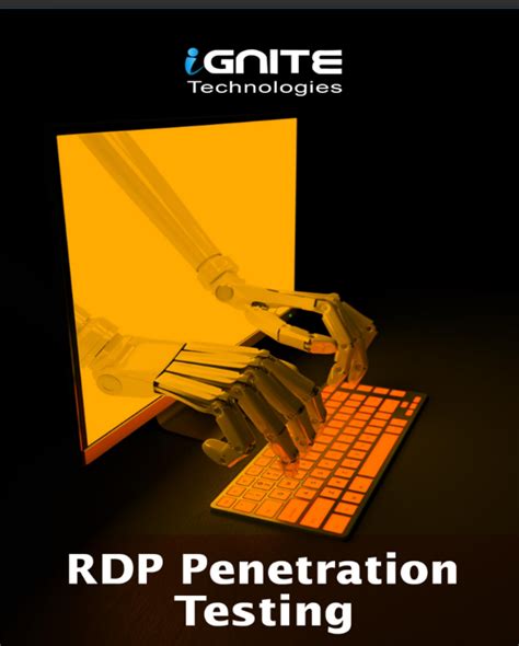Rdp Penetration Testing Bookory