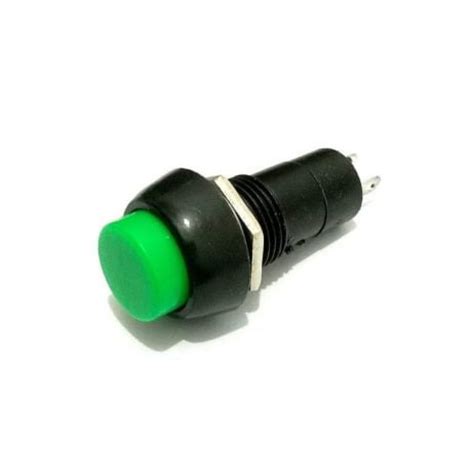 Green PBS A MM PIN Self Locking Round Plastic Push Button Switch Buy Online At Low Price In