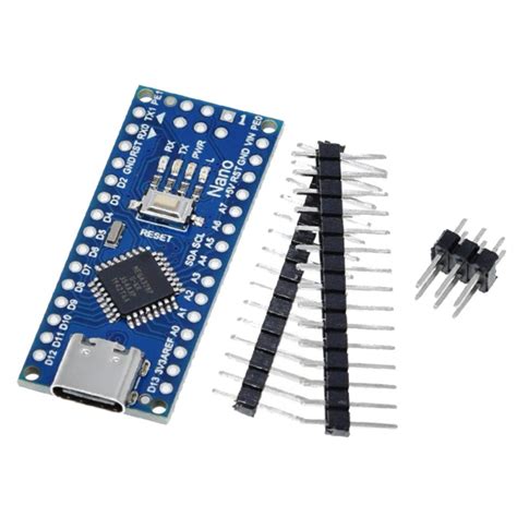 Arduino Nano USB Tipo C CH Mhz ATMEGA P Sin Cable Sin Soldar ELECTRÓNICA