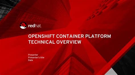 Openshift Technical Overviewpdf