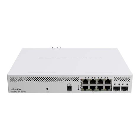 Mikrotik Css610 8p 2s In 3 Mikrotik 8p 2 Sfp Poe Switch Indoor