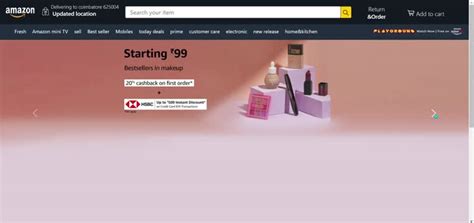 my project on amazon home page clone shasty venkatesh g posted on the topic linkedin