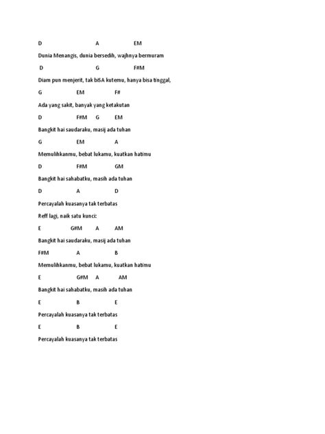 Kunci Lagu Gitar Pdf