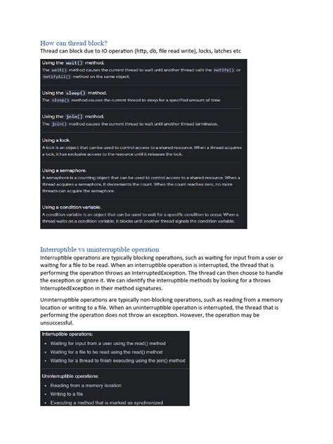 Multithreading And Executor Pdf Thread Computing Concurrency