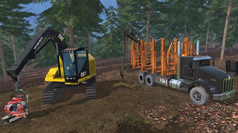 Fs15 Logging Pack V Cat 501 Hd Update 1 Mod Packs Mod Für Farming