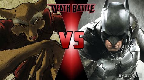 Death Battle Master Splinter Vs Batman By Irirkdkdkdk On Deviantart
