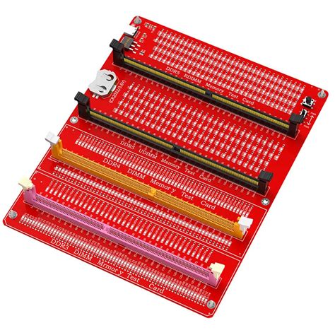 Ddr3 4 5 Rdimm Udimm Bộ Nhớ Thử Nghiệm Với Chỉ Số Led Loại C Cung Cấp điện Nút Kiểm Tra Máy Tính