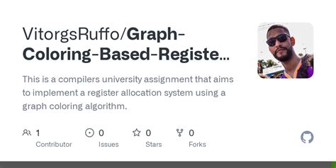 Github Vitorgsruffograph Coloring Based Register Allocation This Is