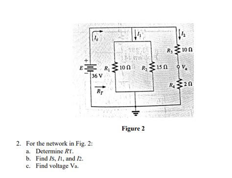 Solved Figure For The Network In Fig A Determine Chegg