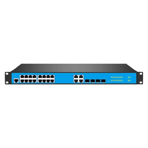 20 Port Managed Ethernet Switch With 4 Sfp Enterprise L3 Vlan Qos Snmp Lacp Management Network