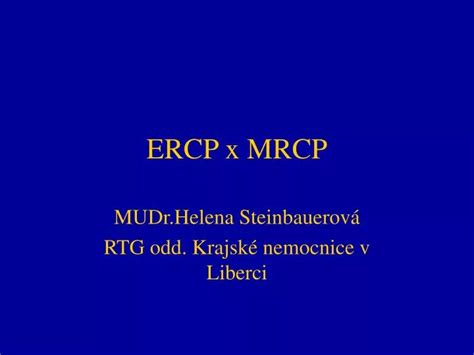 PPT ERCP X MRCP PowerPoint Presentation Free Download ID 898145