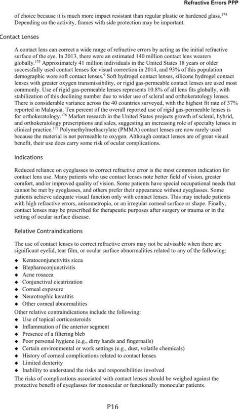 Refractive Errors Preferred Practice Pattern® Ophthalmology