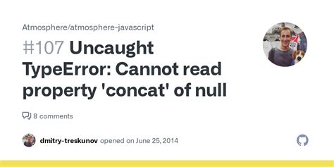 Uncaught Typeerror Cannot Read Property Concat Of Null · Issue 107 · Atmosphereatmosphere