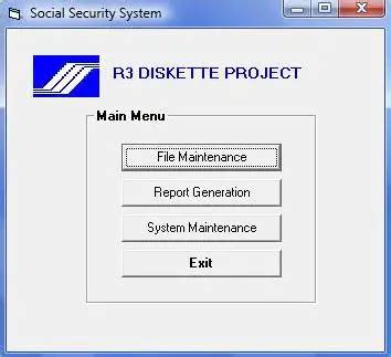 How To Use SSS R Program And Generate File