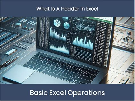 Excel Tutorial What Is A Header In Excel