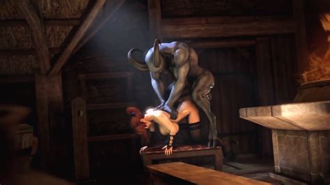 Animated Huge Dick And Big Tits The Bitch Really Wanted To Try