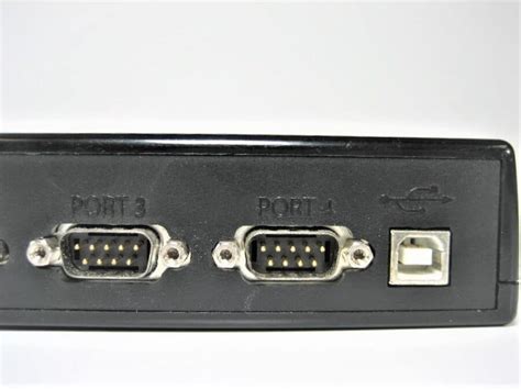SeaLevel SeaLink USB To 4 Port RS 232 DB9 Serial Interface Adapter 2401 Used Max Marine