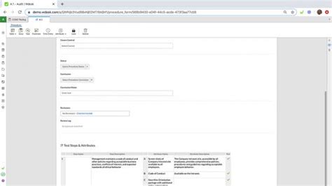 Coso Testing Workiva Marketplace
