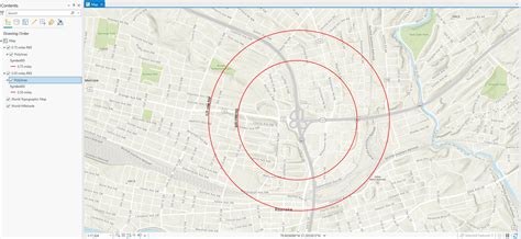Solved How To Shade Area Between 2 Circle Polylines Esri Community