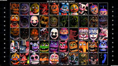 Fnaf Custom Night Toosyn