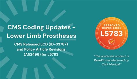 Cms Coding Updates Lower Limb Prostheses Advanced Prosthetics