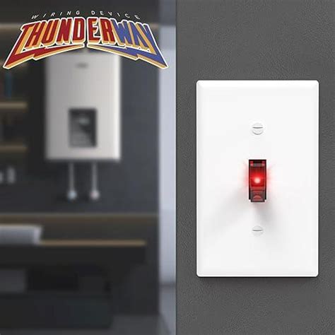 Thunderway Toggle Pilot Light 30 Amp 120 Volt Illuminated On Double