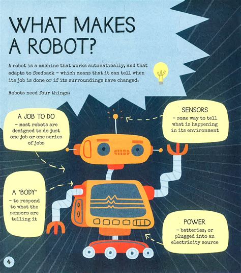 robotics activity book robots and the programming that makes them go