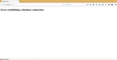 Fixing Database Connection Error In WordPress Theme4Press