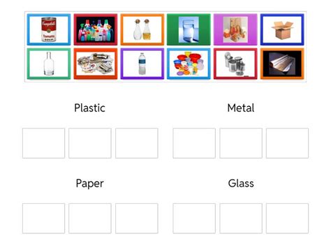 Reduce Reuse Recycle Group Sort