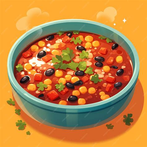 Premium Vector Brazilian Feijoada And Black Bean Stew