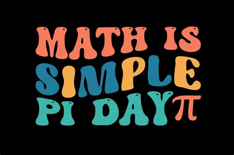 Math Is Simple Pi Day Retro Graphic By Ranastore432 · Creative Fabrica