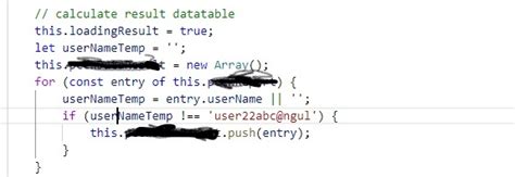 Typescript How Can I Filter Specific Data To Display In Angular Data Table Stack Overflow