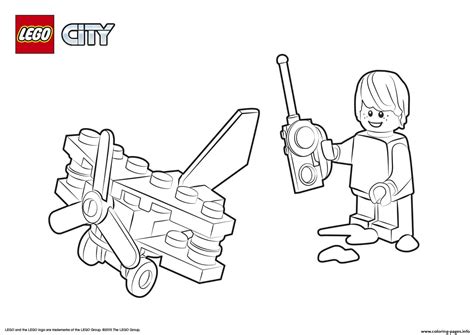 Lego City Police Coloring Pages Sketch Coloring Page