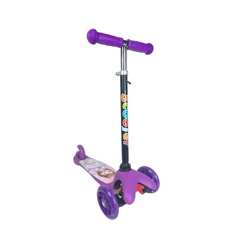 საბავშვო სკუტერი იასამნისფერი