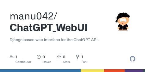 Github Manu042chatgptwebui Django Based Web Interface For The