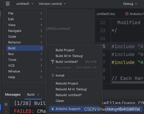 Arduino Support Clion开发环境的居多坑快跑！！clion Arduino Csdn博客