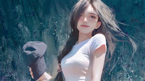 长发少女微笑戴帽子穿白衣 4k动漫美女高清壁纸3840x2160免费下载 墨鱼部落格 长发少女微笑戴帽子穿白衣 4k动漫美女高清壁纸3840x2160免费下载 墨鱼部落格