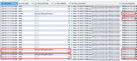 sqlsugar sqlsugarexception 中文提示 连接数据库过程中发生错误，检查服务器是否正常连接 sqlsugar