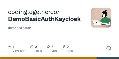 GitHub Codingtogetherco DemoBasicAuthKeycloak Demobasicauth