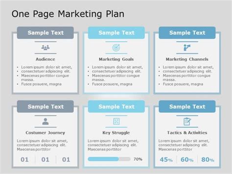 One Pager Template Powerpoint