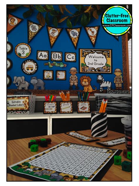 Wild Jungle Theme Classroom
