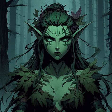 Dandd Character Dnd Dryad Nel 2025