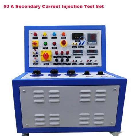 50a Secondary Current Injection Test Set At ₹ 100000 Secondary