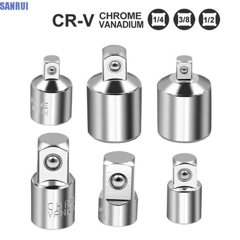 Sanrui Ratchet Wrench Socket Converter 1 4 1 2 3 8 Car Repair Tools Drive Socket Ratchet Socket