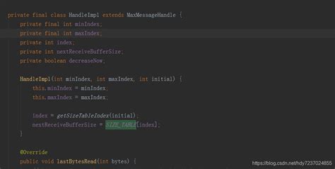 Netty动态分配数据缓冲区实现类adaptiverecvbytebufallocatornew Netty动态分配数据缓冲区实现类adaptiverecvbytebufallocatornew